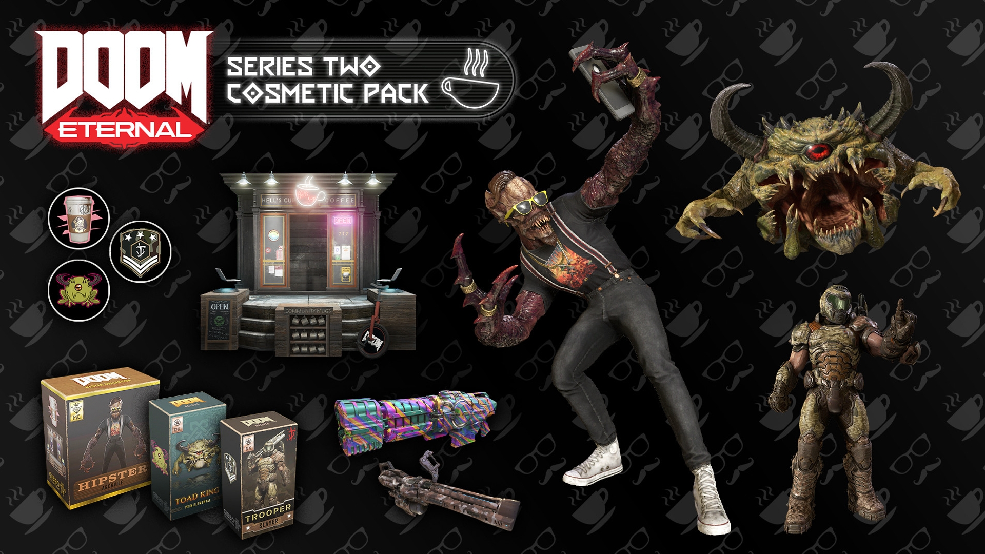 Купить Doom Eternal: Series Two Cosmetic Pack Switch Nintendo Eshop